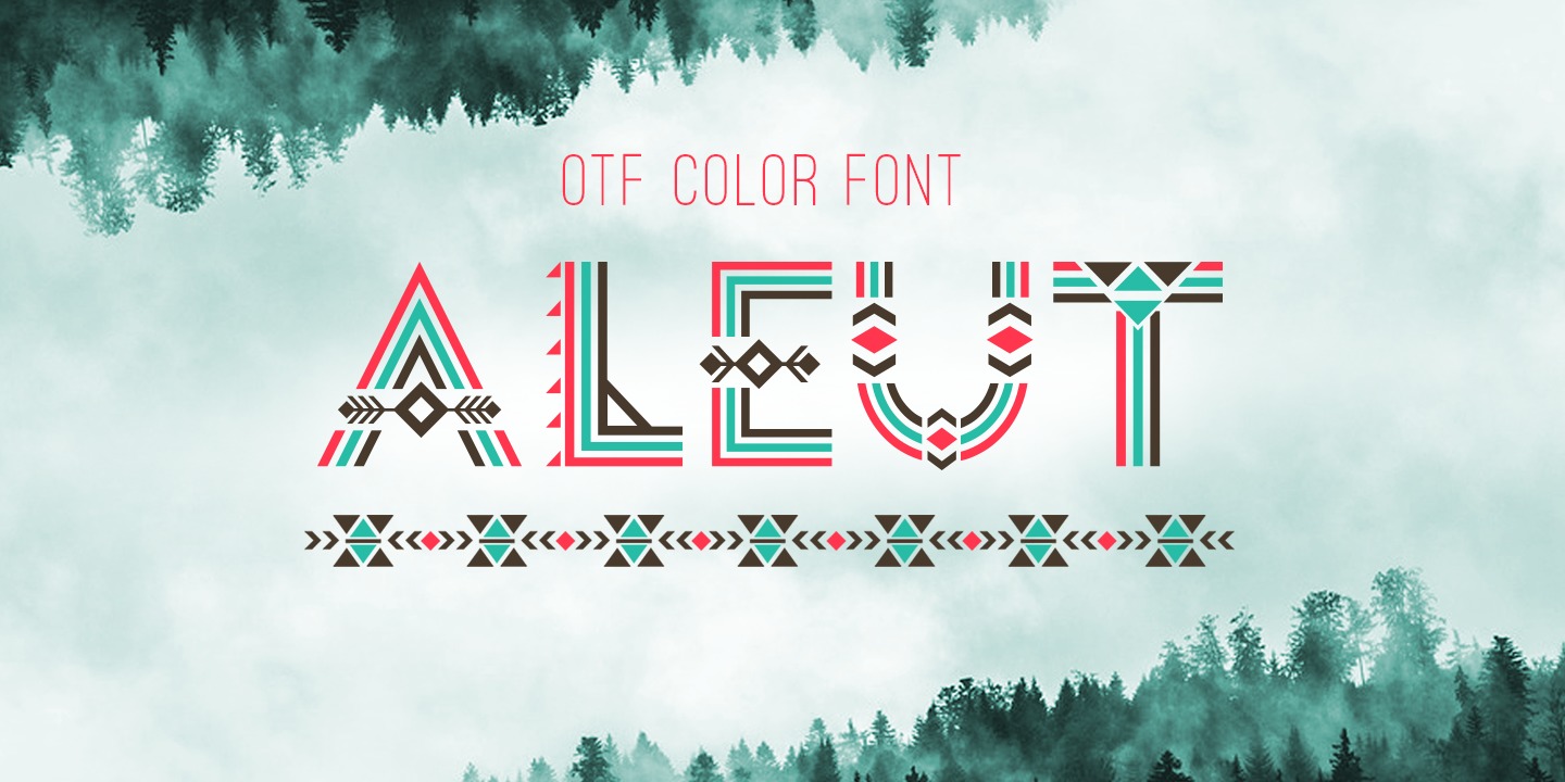 Aleut: download for free and install for your website or Photoshop.