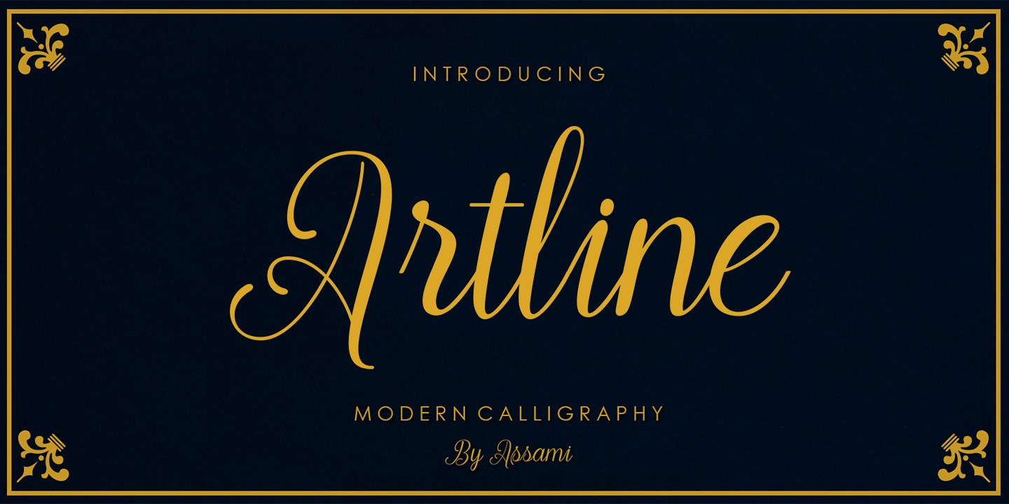 Artline: download for free and install for your website or Photoshop.