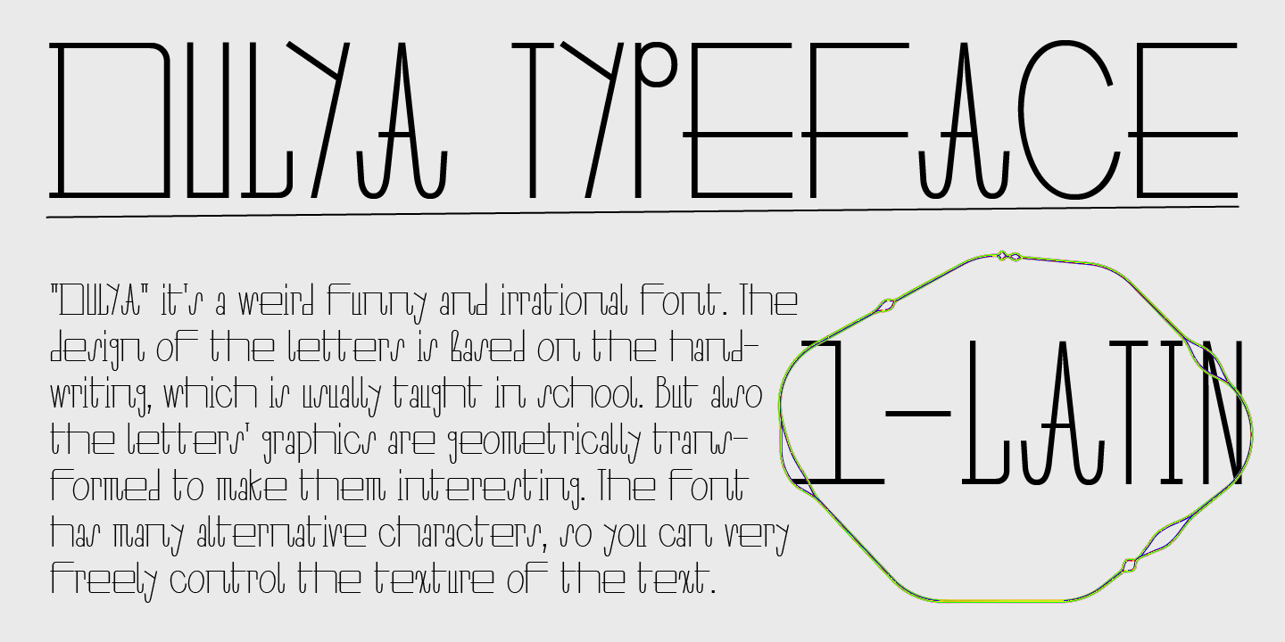 Dulya: download for free and install for your website or Photoshop.
