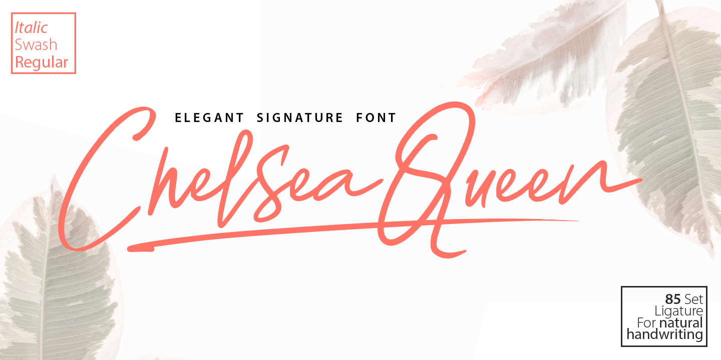 Chelsea Queen: download for free and install for your website or Photoshop.