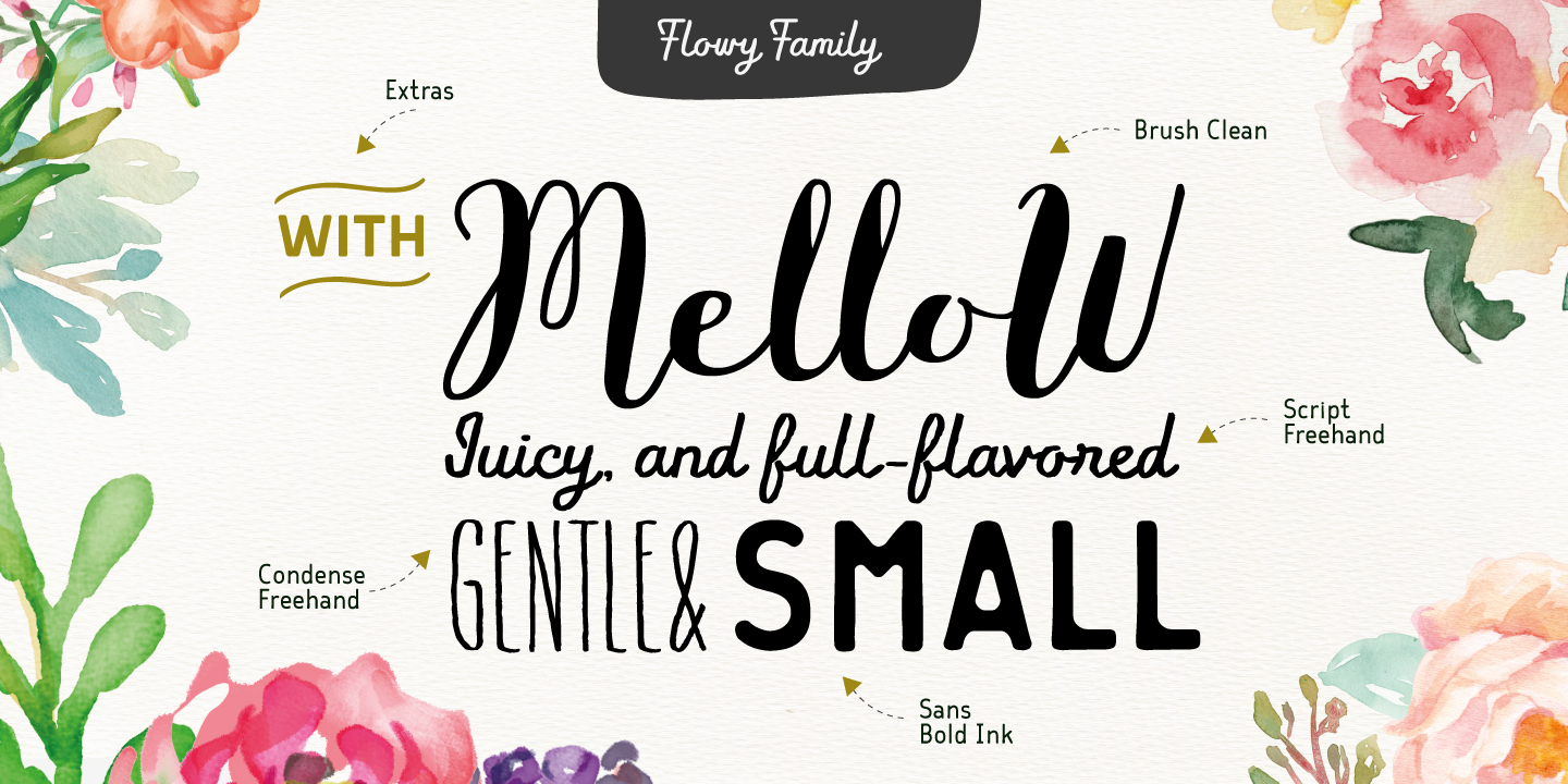 Flowy: download for free and install for your website or Photoshop.