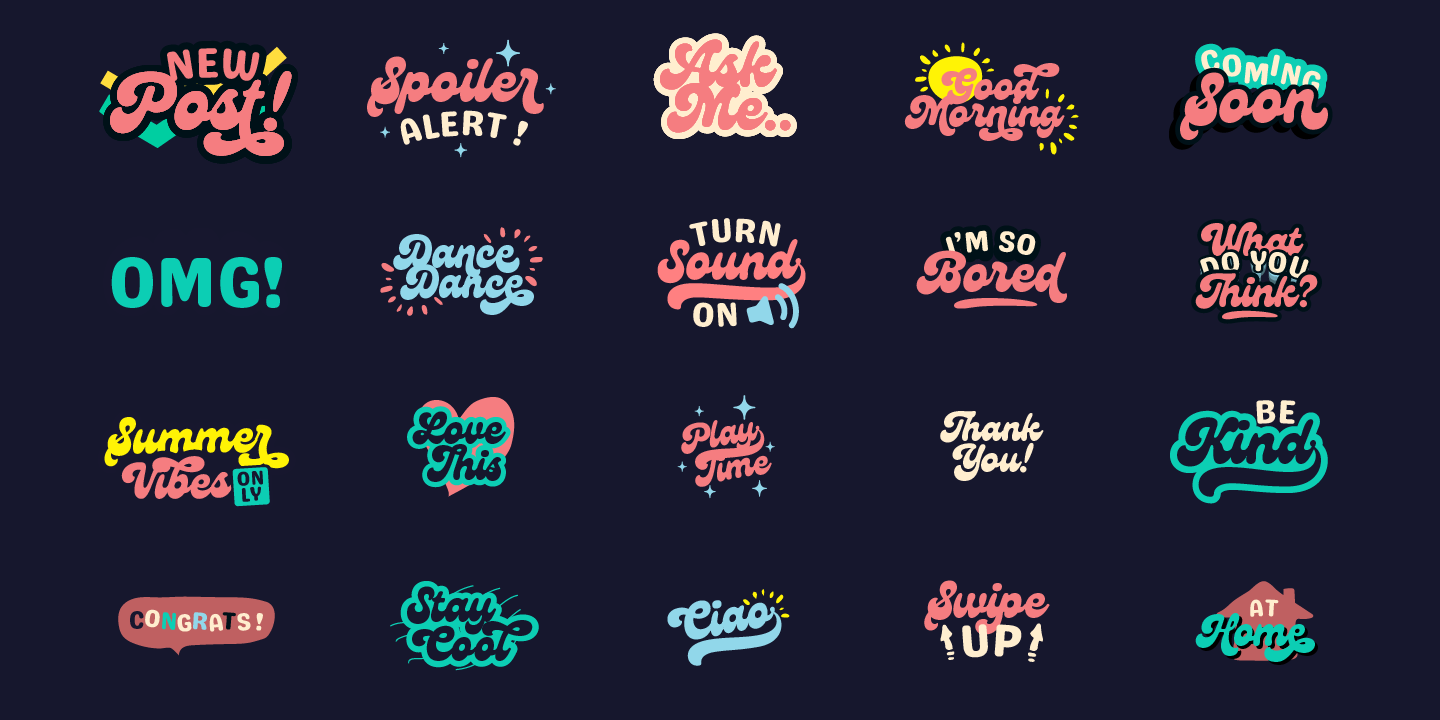 Genty: download for free and install for your website or Photoshop.
