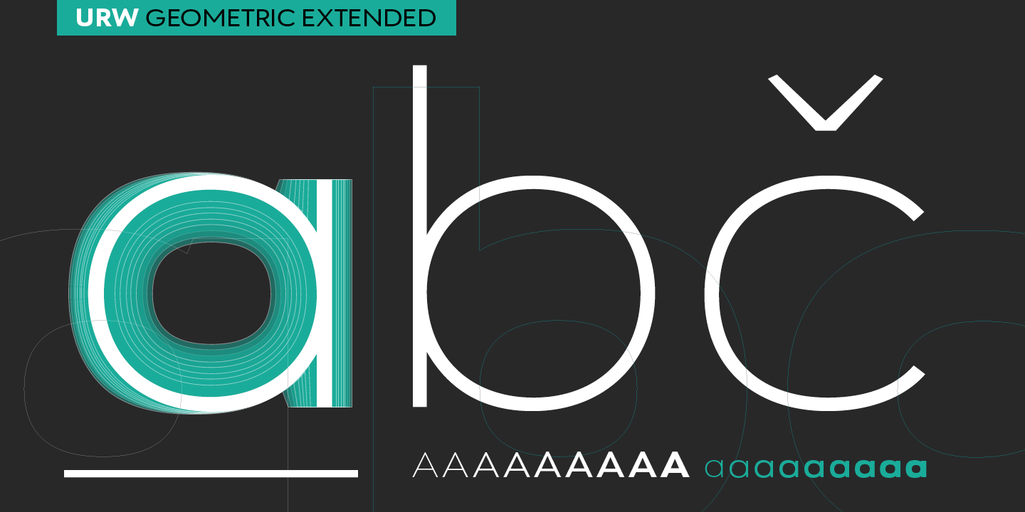 URW Geometric Extended: download for free and install for your website ...