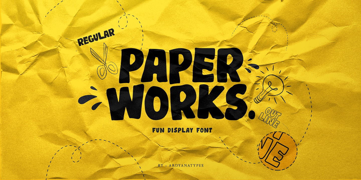 Paper Works: download for free and install for your website or Photoshop.