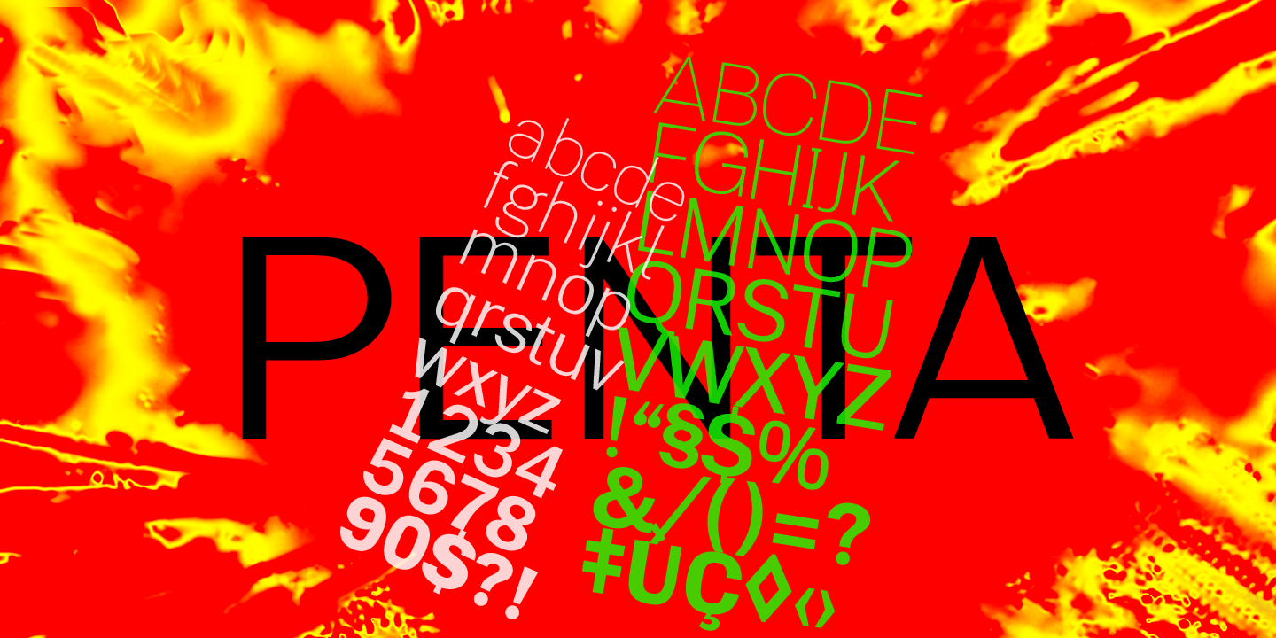 Penta Rounded: download for free and install for your website or Photoshop.