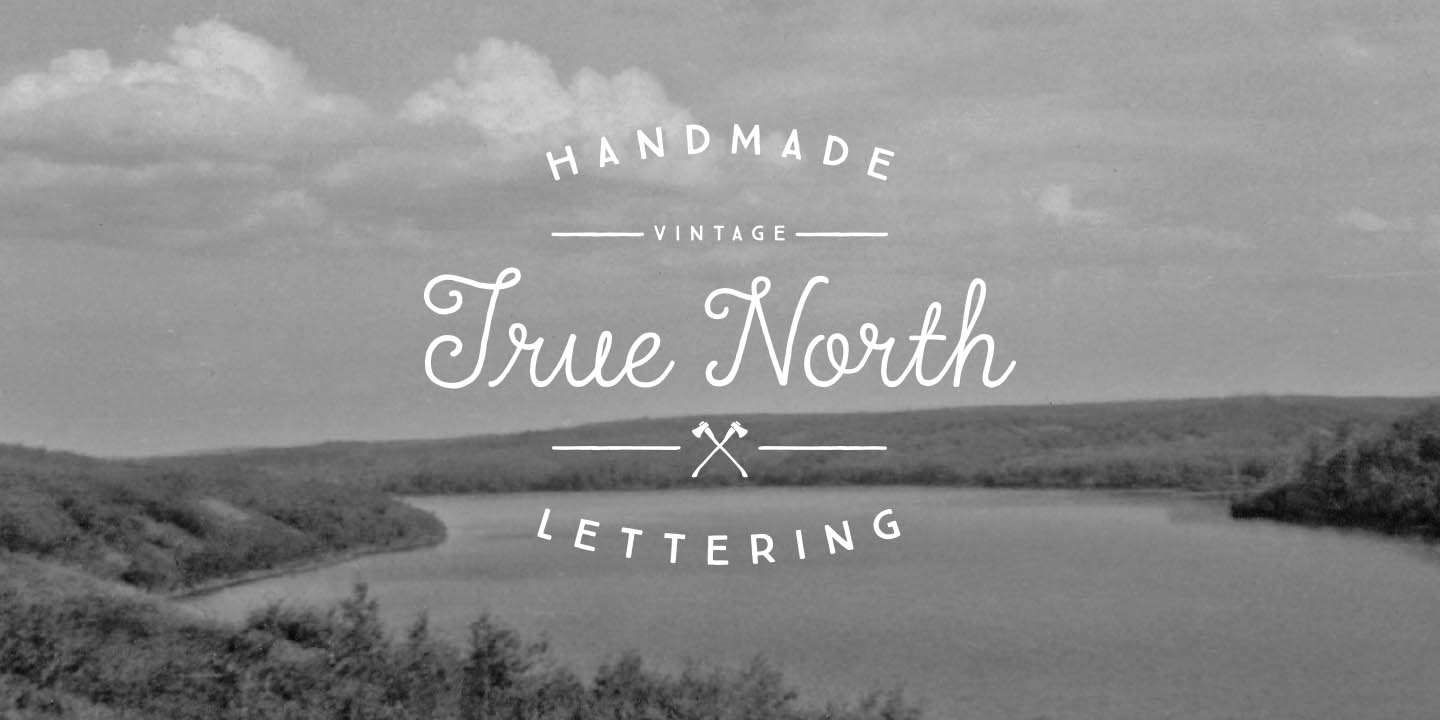 True North: download for free and install for your website or Photoshop.