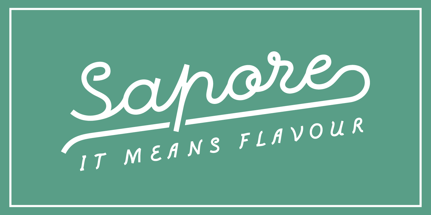 Sapore: download for free and install for your website or Photoshop.