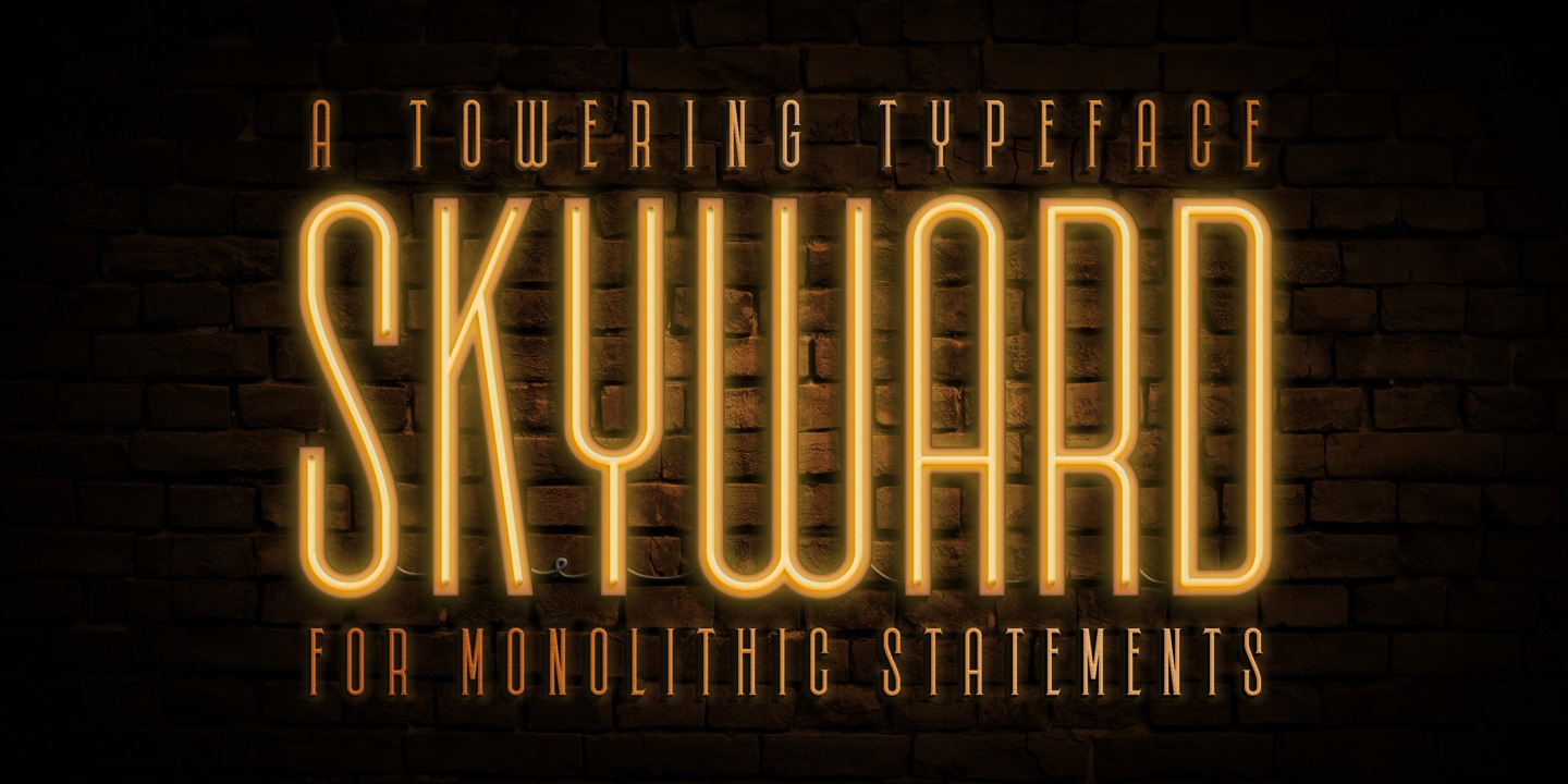 Skyward: download for free and install for your website or Photoshop.