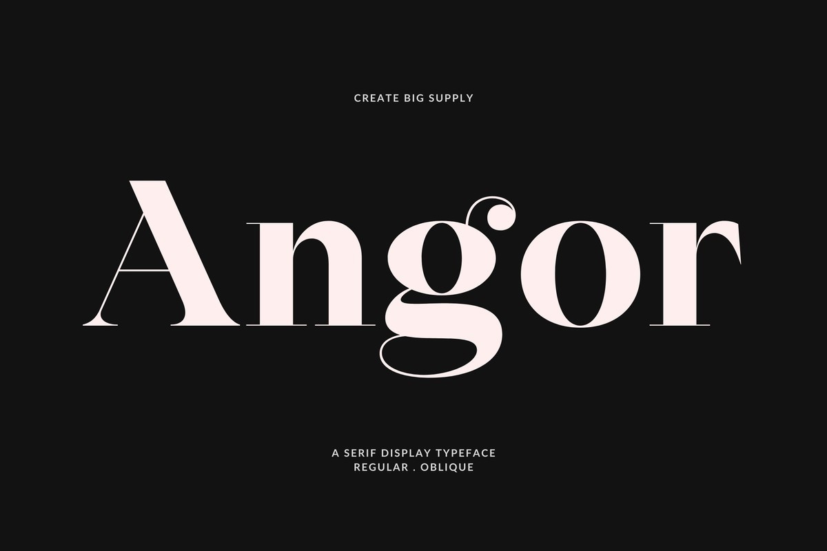 Angor Download For Free And Install For Your Website Or Photoshop