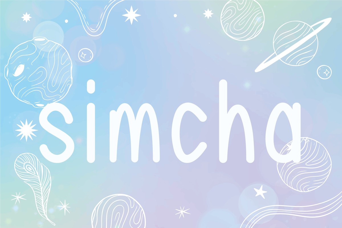 Simcha: download for free and install for your website or Photoshop.